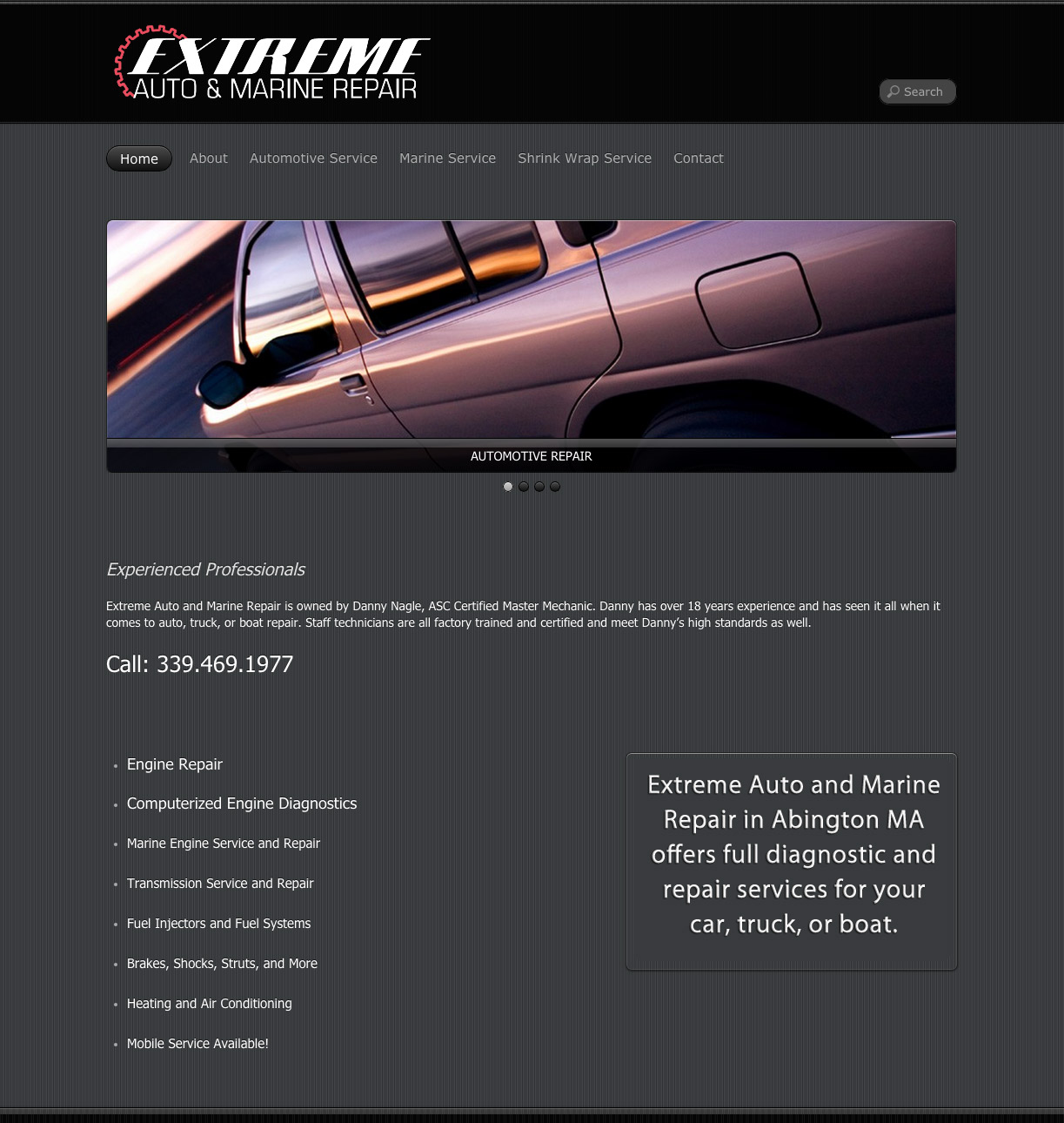 Extreme Auto & Marine Repair | PJM Design